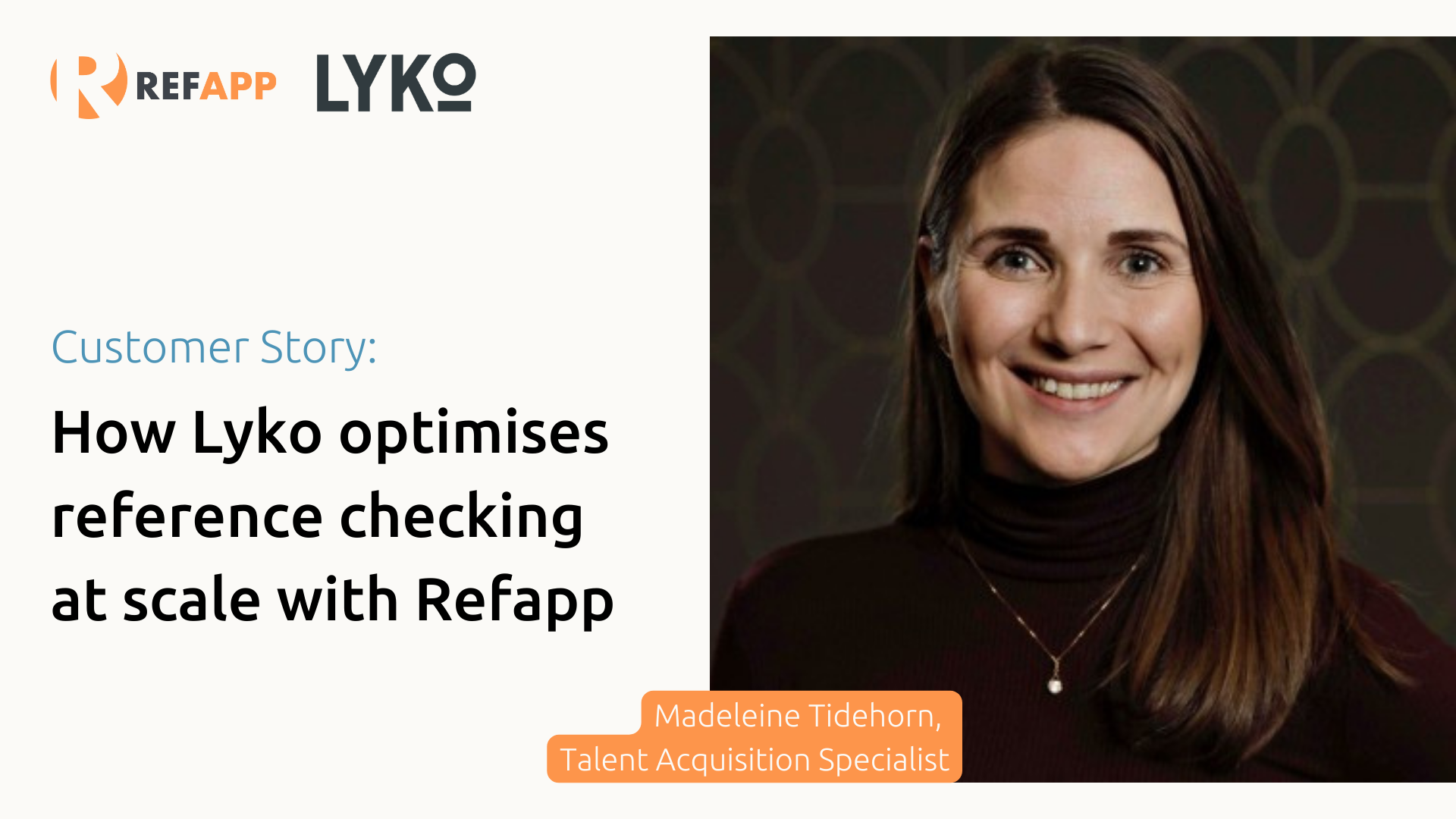 How Lyko optimises reference checking at scale with Refapp